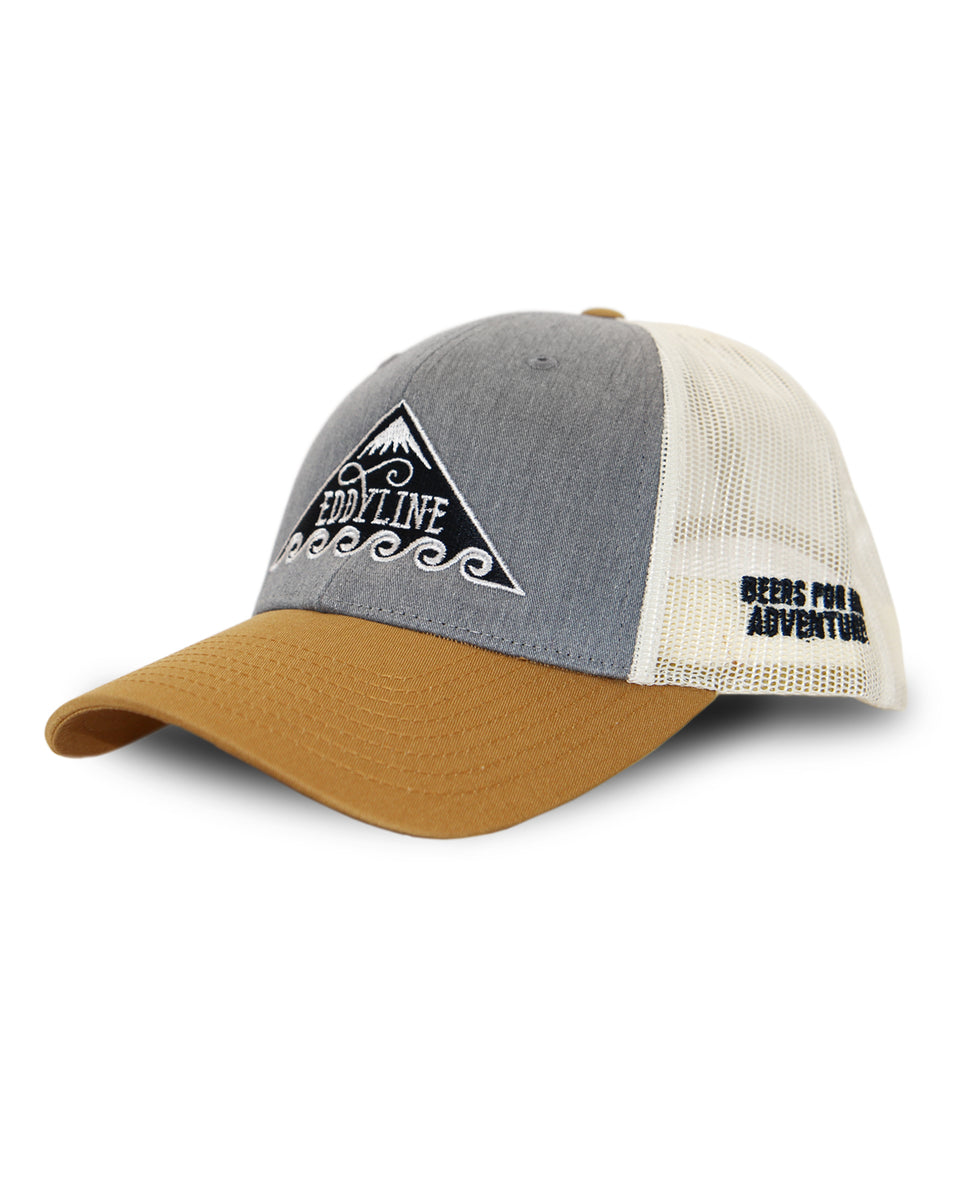 Eddyline Logo Trucker – Eddyline Brewing